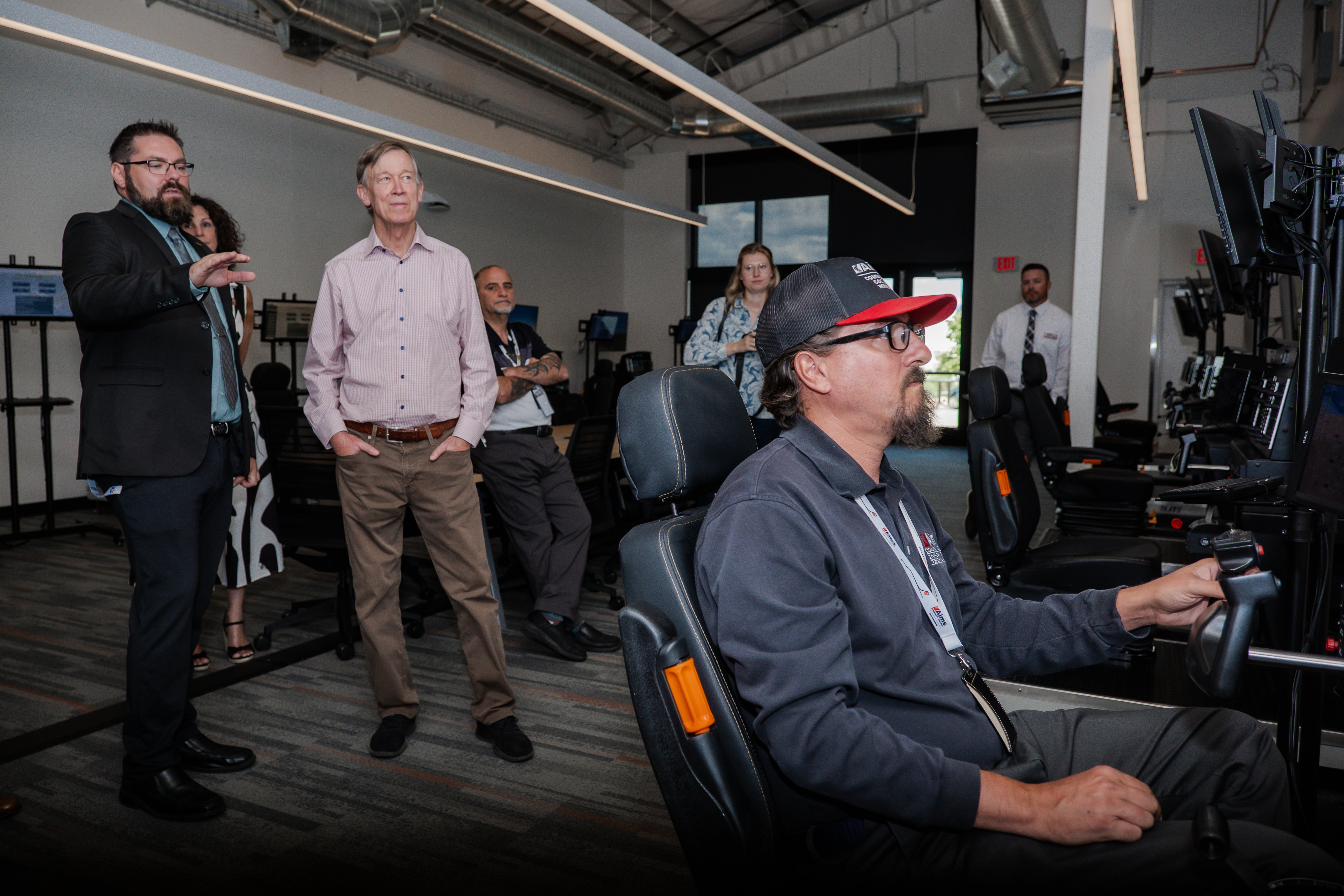 Senator John Hickenlooper Visits Aims Community College Flight Training ...